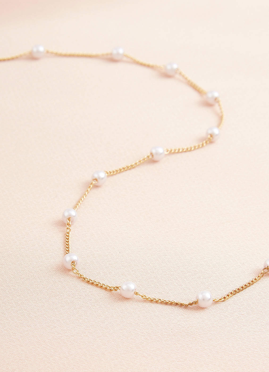 Mini Pearl Back Body Chain | Azazie