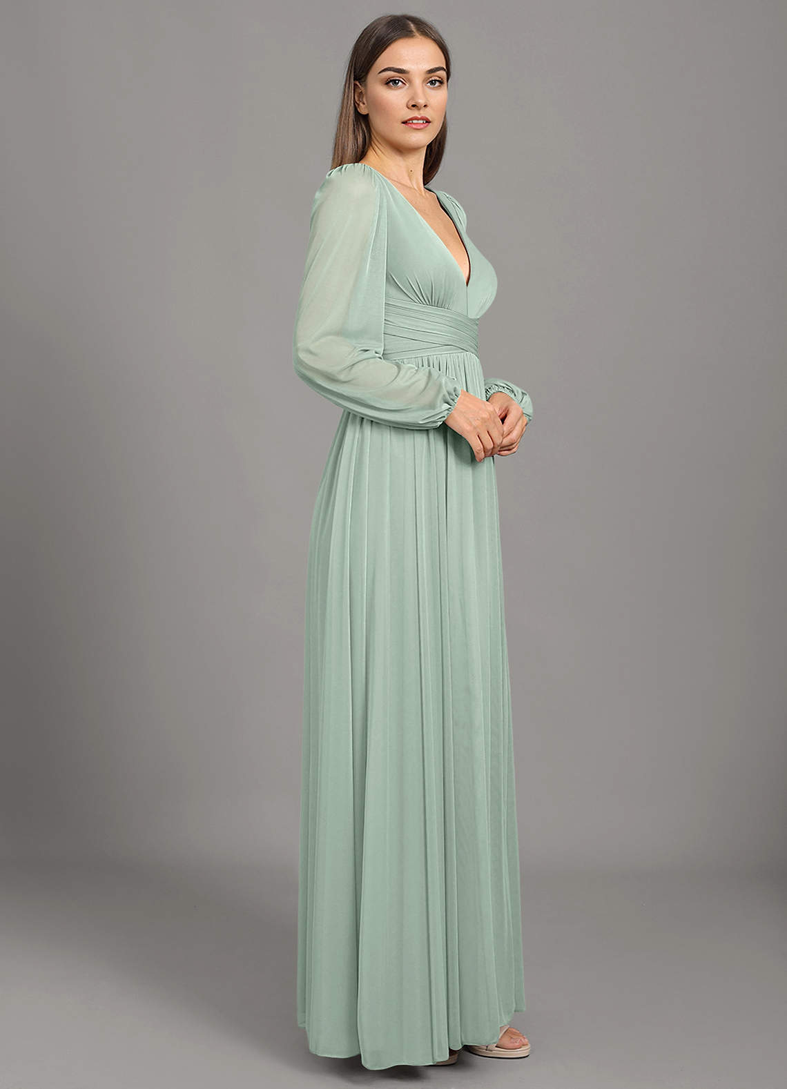 Azazie Norah Agave Bridesmaid Dresses | Azazie AU